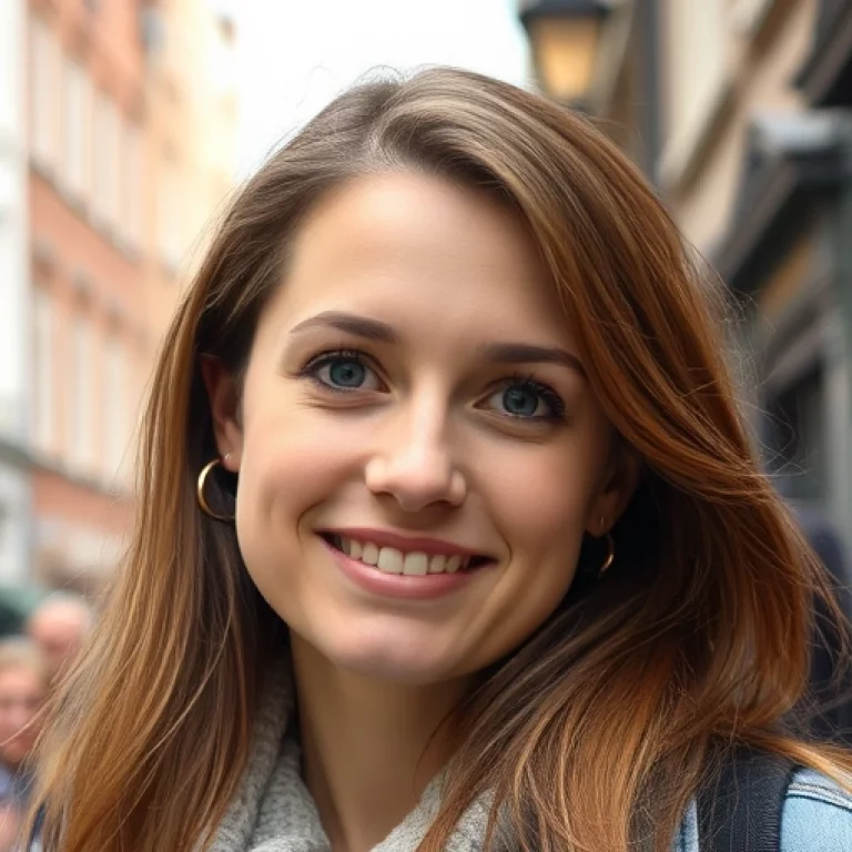 Passport Photo Bruges, Belgium - Nathalie Demeyere