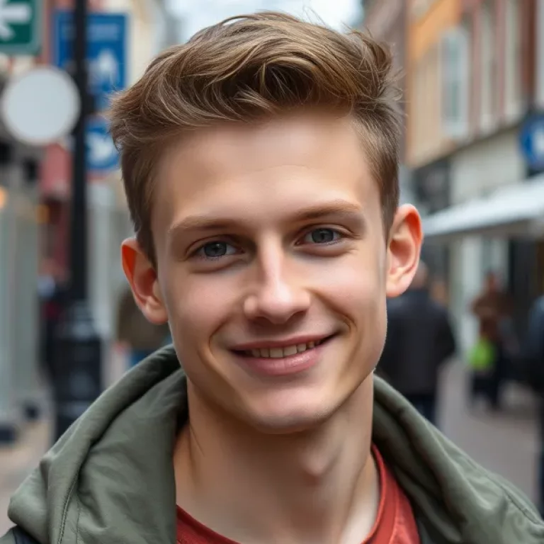 Dutch Passport Photo The Hague, Netherlands - Pieter de Man